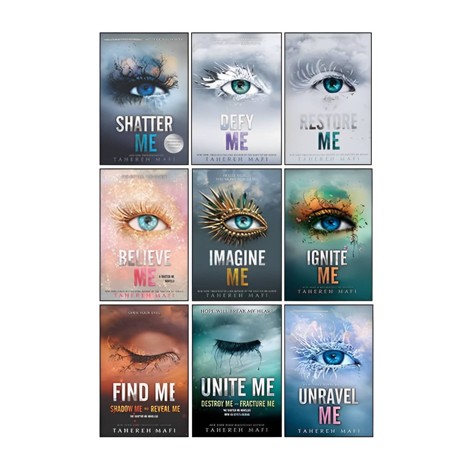 خرید مجموعه رمان Shatter Me Series - Tahereh Mafi - هدویگ!