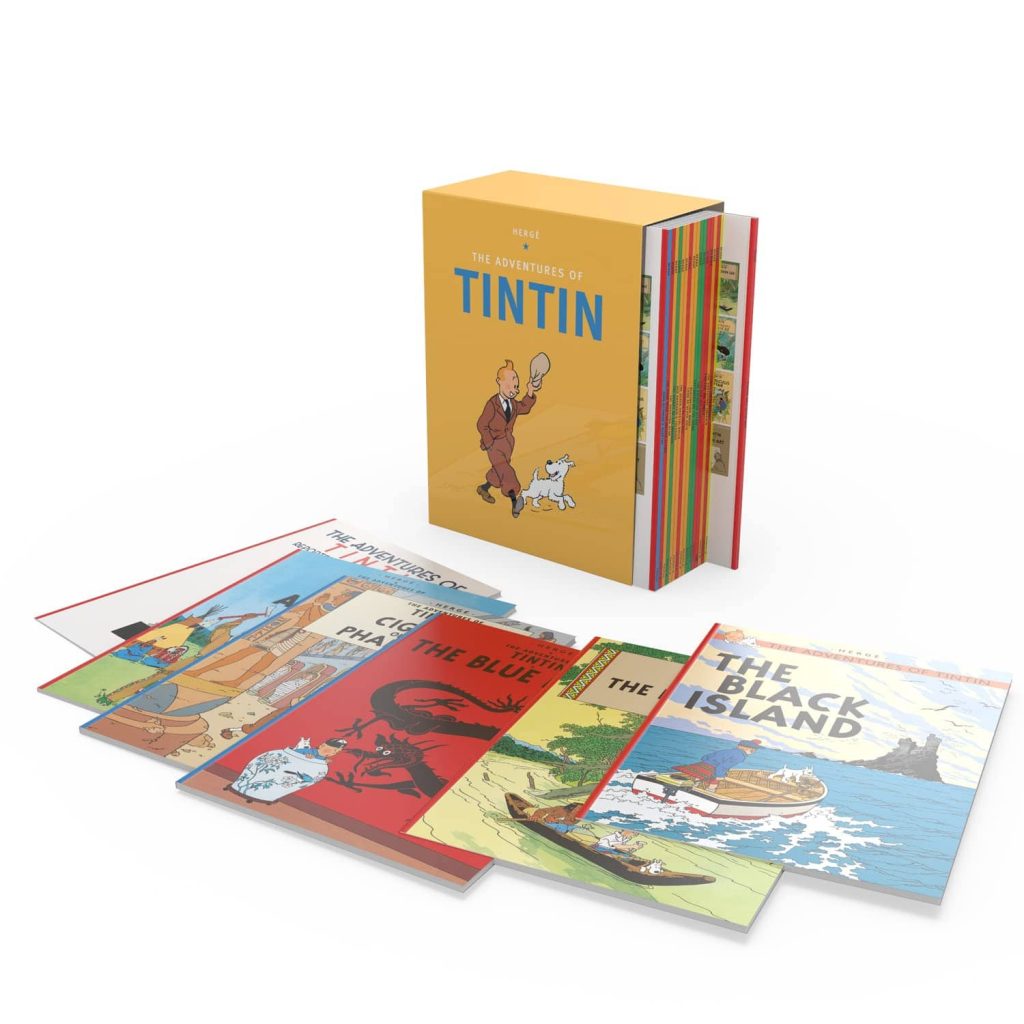 مجموعه مصور The Adventures of Tintin Box Set - Hergé - هدویگ!